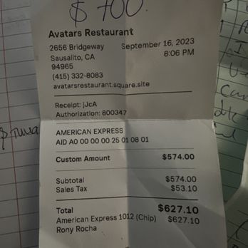 AVATAR’S RESTAURANT - 952 Photos & 1828 Reviews - 2656 Bridgeway Blvd ...