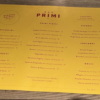 BAR PRIMI BOWERY - Updated December 2025 - 1268 Photos & 895 Reviews ...