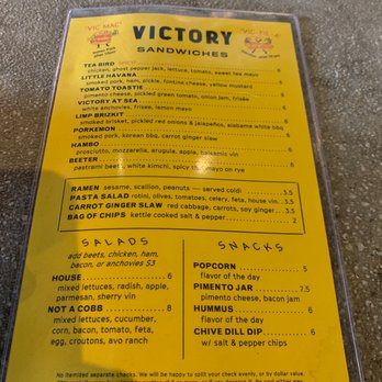 VICTORY SANDWICH BAR - Updated December 2025 - 548 Photos & 531 Reviews ...