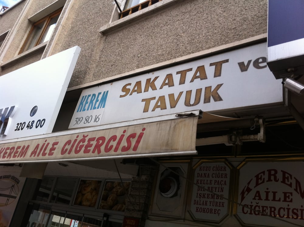 KEREM AILE CIĞERCISI - Turkish - Kutlugün Sok., Ankara, Turkey ...