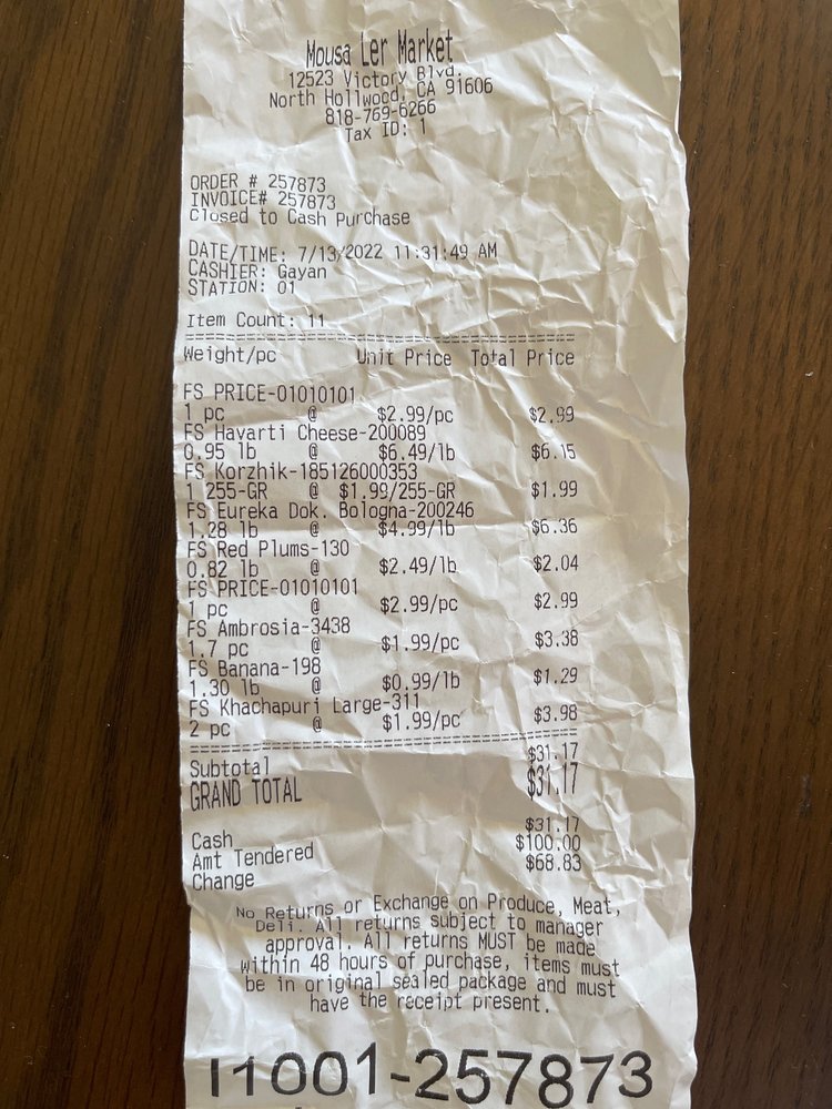 MOUSA LER MARKET - 46 Reviews - 12523 Victory Blvd, North Hollywood ...