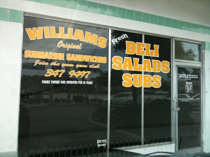 WILLIAMS SUB SHOP - Updated June 2024 - 52 Photos & 124 Reviews - 3801 ...