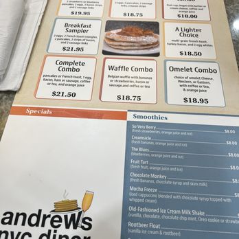 ANDREWS NYC DINER - Updated August 2025 - 640 Photos & 640 Reviews ...
