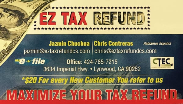 EZ TAX REFUND - Updated December 2025 - 24 Photos & 72 Reviews - 3634 E ...