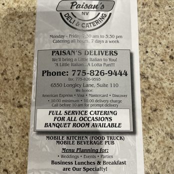 PAISAN’S OLD WORLD DELI & CATERING - Updated August 2025 - 394 Photos ...