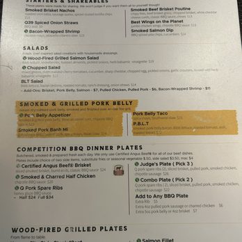 Q39 menu store