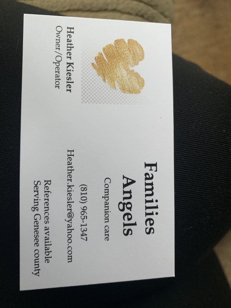 FAMILIES ANGELS - Filion, Michigan - Home Health Care - Phone Number - Yelp