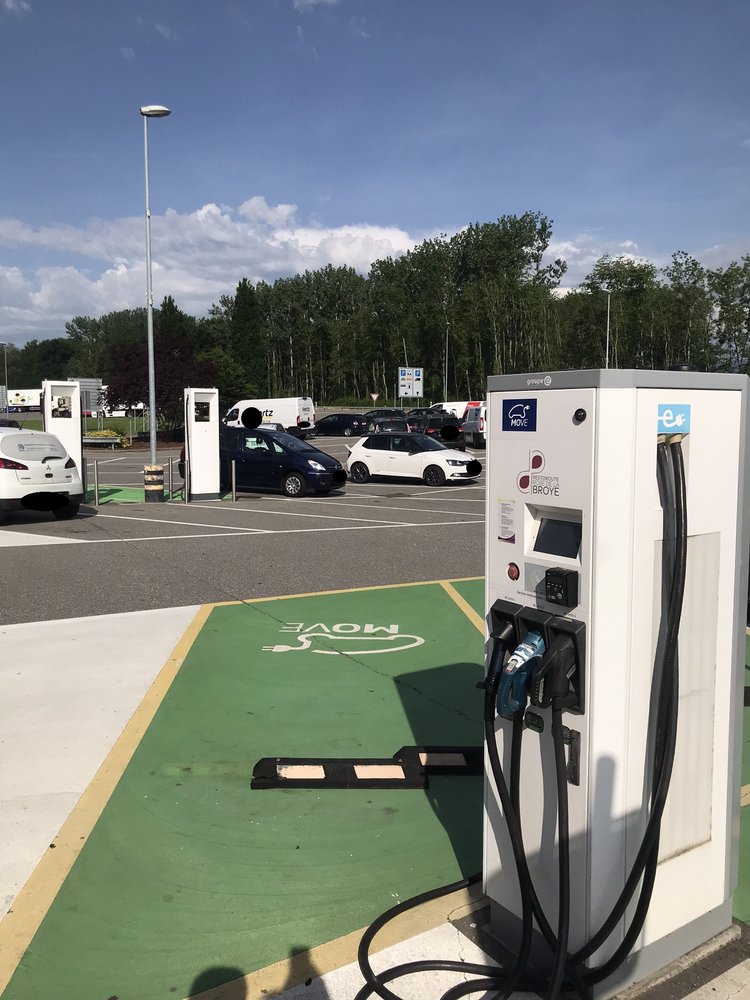MOVE CHARGING STATION - Restauroute Rose de, A1, Lully, Fribourg ...