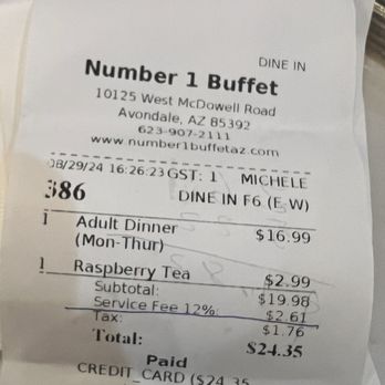 NUMBER 1 BUFFET - Updated July 2025 - 393 Photos & 286 Reviews - 10125 ...
