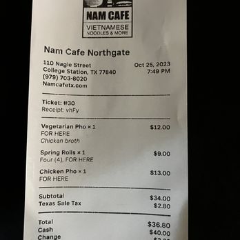 NAM CAFE - Updated September 2025 - 182 Photos & 213 Reviews - 110 ...