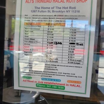 ALI’S TRINIDAD ROTI SHOP - Updated June 2024 - 197 Photos & 343 Reviews ...