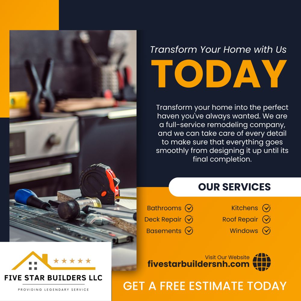 FIVE STAR BUILDERS - Updated August 2024 - Request Consultation - 54 ...