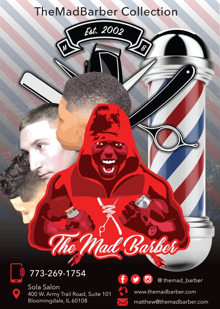 THE MAD BARBER COLLECTION - 400 W Army Trail Rd, Bloomingdale, Illinois ...