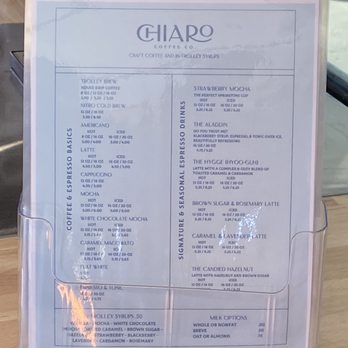 CHIARO COFFEE CO - Updated September 2025 - 35 Photos & 11 Reviews ...