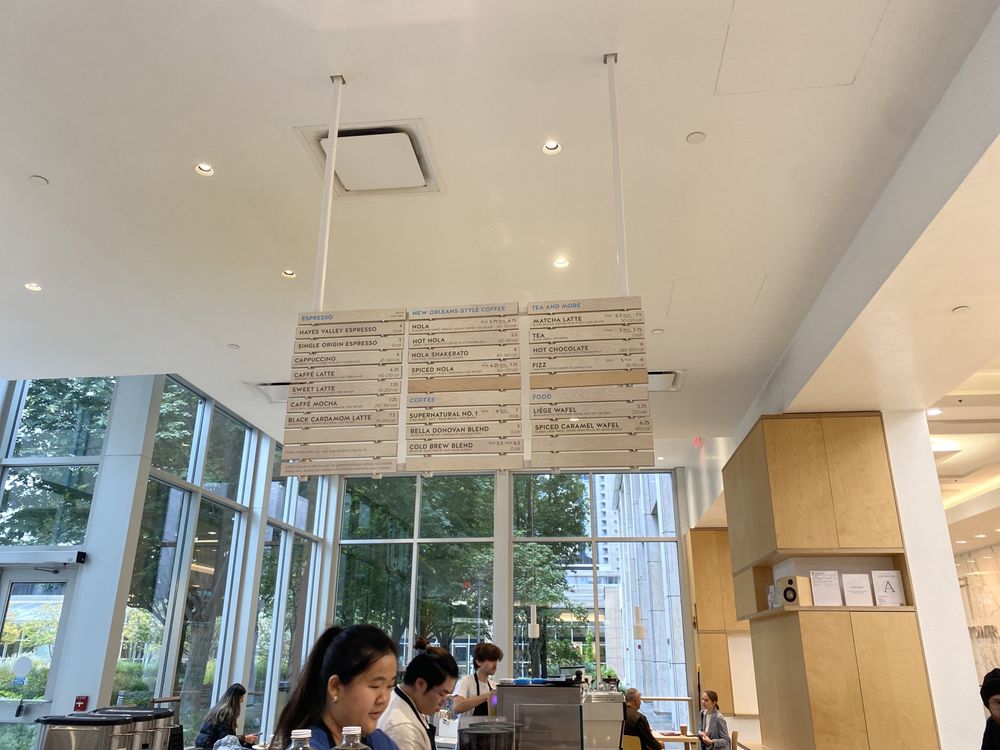 BLUE BOTTLE COFFEE - THE PRU - Updated July 2025 - 161 Photos & 136 ...