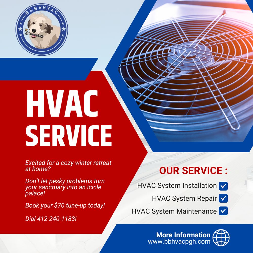 B & B HVAC - Updated December 2025 - Request a Quote - Sewickley, Pennsylvania - Heating & Air ...