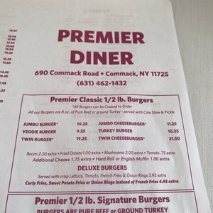 PREMIER DINER - 240 Photos & 301 Reviews - 690 Commack Rd, Commack, New ...