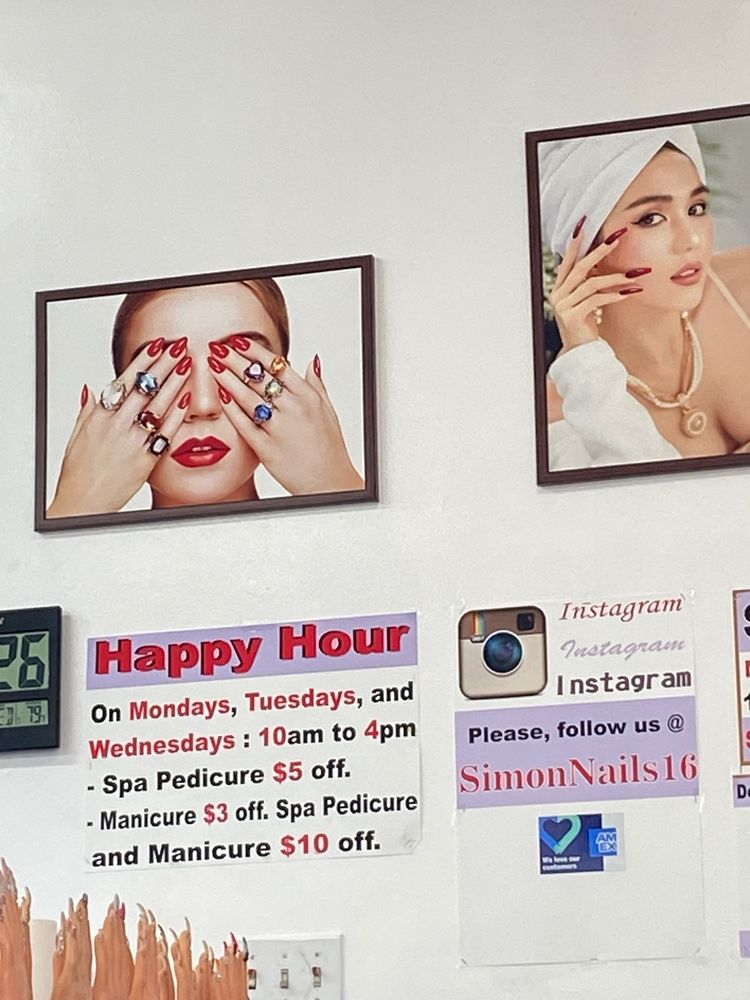 SIMON NAILS - Updated August 2025 - 1108 N Hacienda Blvd, La Puente ...