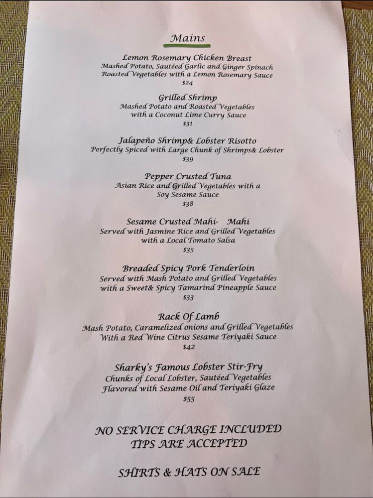 SHARKEY’S RESTAURANT ANGUILLA - 1 Anguilla Blvd, St Augustine, Florida ...