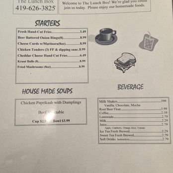 LUNCH BOX - Updated January 2026 - 3708 Columbus Ave, Sandusky, Ohio ...