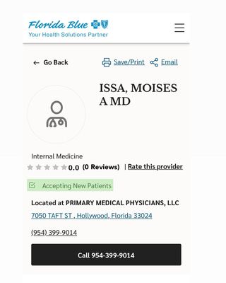 MOISES ISSA, MD - Updated December 2025 - 10 Photos - 6517 Taft St, Hollywood, Florida - Pain ...