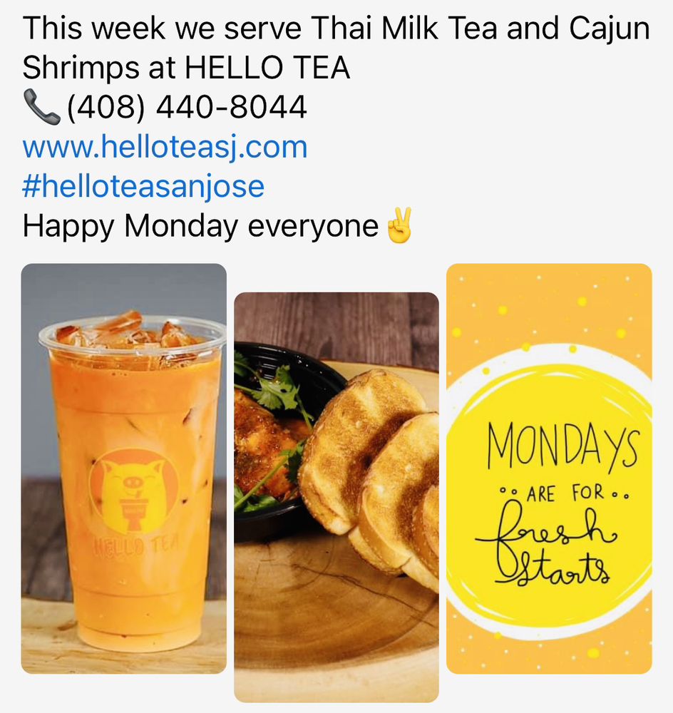 HELLO TEA - 261 Photos & 59 Reviews - 1051 E Capitol Expy, San Jose ...