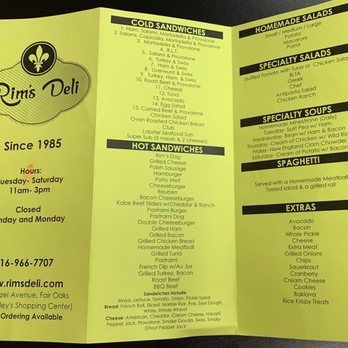 RIM’S DELI - Updated April 2025 - 251 Photos & 380 Reviews - 5241 Hazel ...