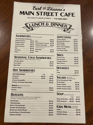 MAIN STREET CAFE - Updated August 2024 - 38 Photos & 34 Reviews - 102 S ...