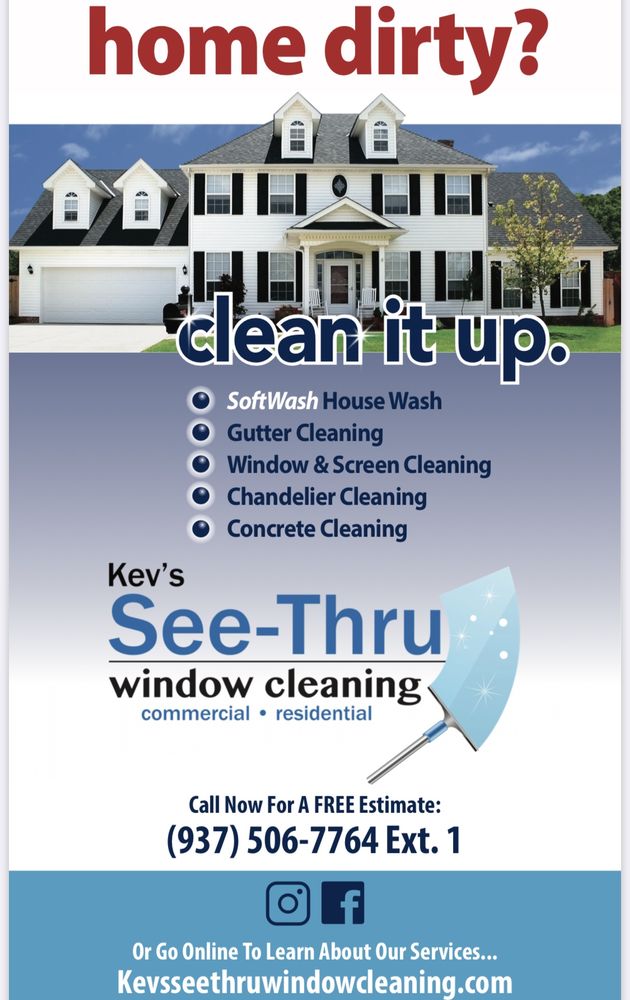 KEV’S SEE THRU WINDOW CLEANING - Updated October 2025 - Troy, Ohio ...