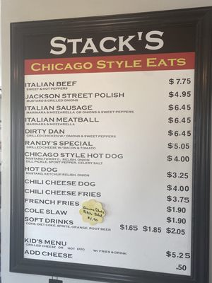 STACKS CHICAGO STYLE EATS - Updated July 2025 - 22 Photos & 59 Reviews ...