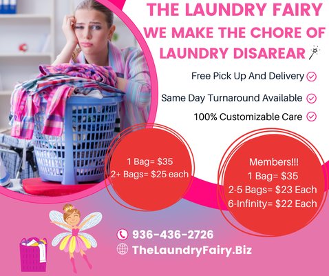 THE LAUNDRY FAIRY - Updated August 2025 - Spring, Texas - Laundry ...