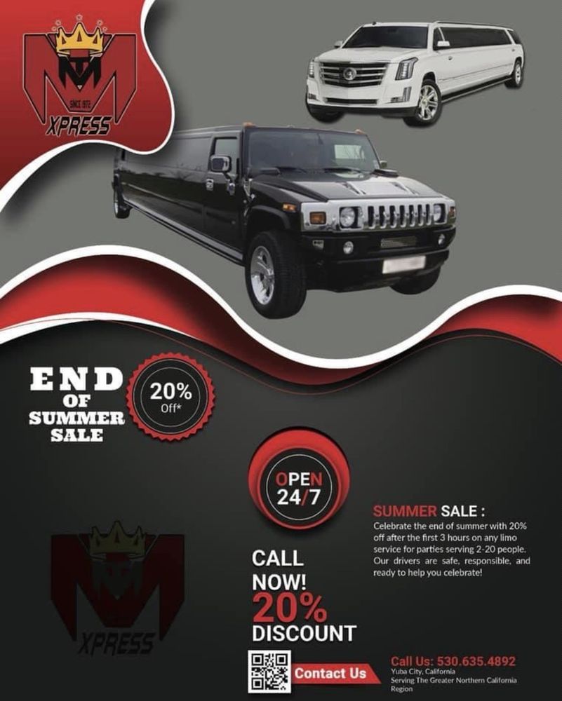 A-1 LIMO EXPRESS - Updated April 2025 - Yuba City, California - Limos ...