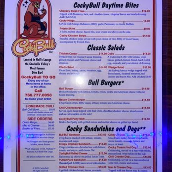 COCKY BULL GRILL - Updated November 2025 - 12 Reviews - 80956 Hwy 111 ...