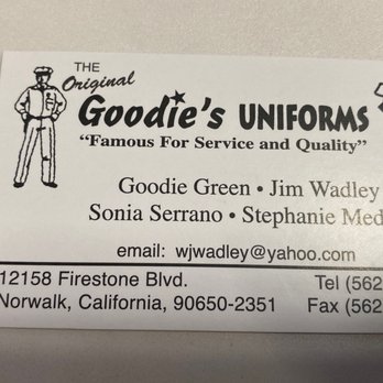 THE ORIGINAL GOODIES UNIFORMS - Updated December 2025 - 21 Photos ...