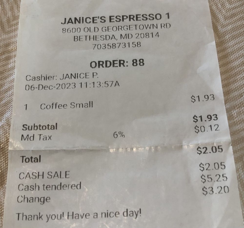 JANICE’S EXPRESSO 1 - Updated December 2025 - 8600 Old Georgetown Rd ...