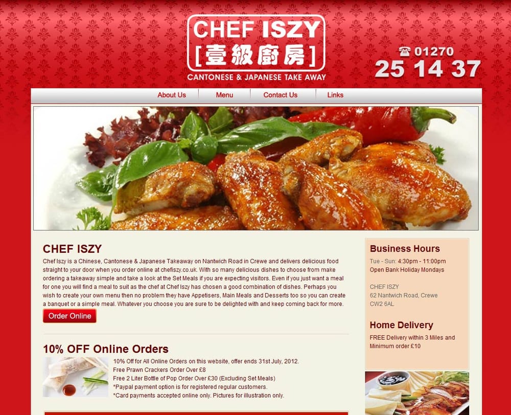 CHEF ISZY - Updated February 2025 - 62 Nantwich Road, Crewe, Cheshire ...