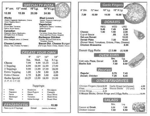 BASHA PIZZA - 1082 Cole Harbour Road, Dartmouth, Nova Scotia, Canada ...