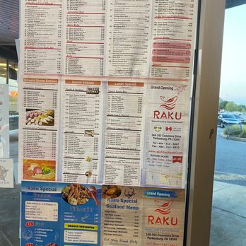 RAKU HIBACHI&SUSHI Parkesburg, PA - Updated November 2024 - 66 Photos ...