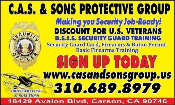 CAS & SONS PROTECTIVE GROUP - Updated October 2025 - 35 Photos & 22 Reviews - 18429 Avalon Blvd ...