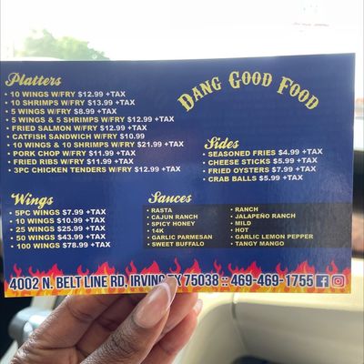 DANG GOOD FOOD - Updated December 2025 - 4002 N Beltline Rd, Irving ...