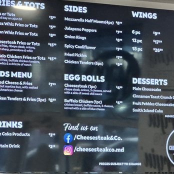 CHEESESTEAK & CO - Updated July 2025 - 361 Photos & 203 Reviews - 6500 ...