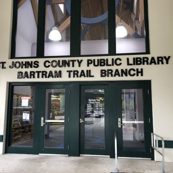 BARTRAM TRAIL BRANCH - ST. JOHNS COUNTY PUBLIC LIBRARY SYSTEM - Updated ...