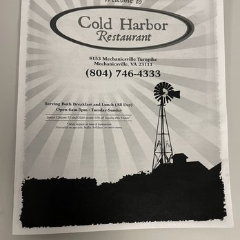 COLD HARBOR RESTAURANT - Updated December 2025 - 71 Photos & 94 Reviews ...