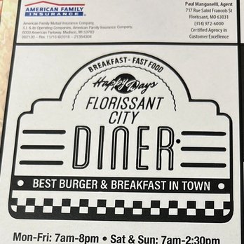 FLORISSANT CITY DINER - Updated December 2025 - 103 Photos & 86 Reviews ...