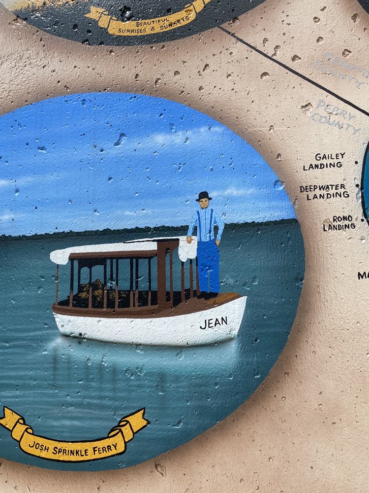 RIVER BOAT MURAL - Updated September 2024 - 344 Main St, Brandenburg ...