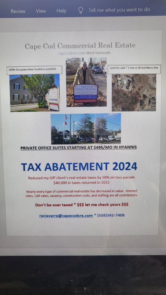 CAPE COD COMMERCIAL REAL ESTATE - Request Consultation - 23 New ...