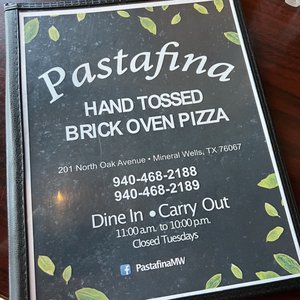 PASTAFINA - 31 Photos & 36 Reviews - 201 N Oak Ave, Mineral Wells ...