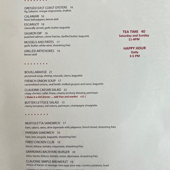 RESTAURANT CLAUDINE - Updated December 2025 - 523 Photos & 142 Reviews ...