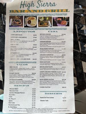 HIGH SIERRA BAR & GRILL - 107 Photos & 222 Reviews - 100 Ghost Town Rd ...