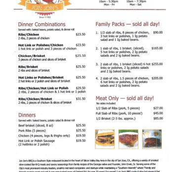 JON JON’S - Updated August 2024 - 362 Photos & 561 Reviews - 1305 ...